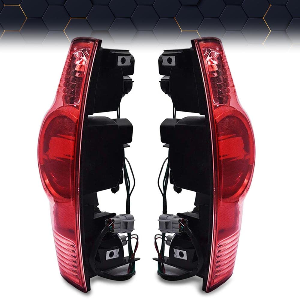 PIT66 Tail Light Rear Brake Lamp Driver + Passenger Side W/O Bulbs ...