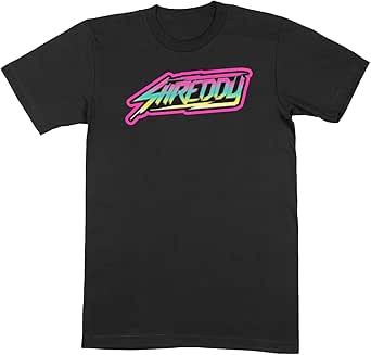 Amazon.com: SHREDDY Neon Logo Mens Shirt, Black, XXXL : Clothing, Shoes ...