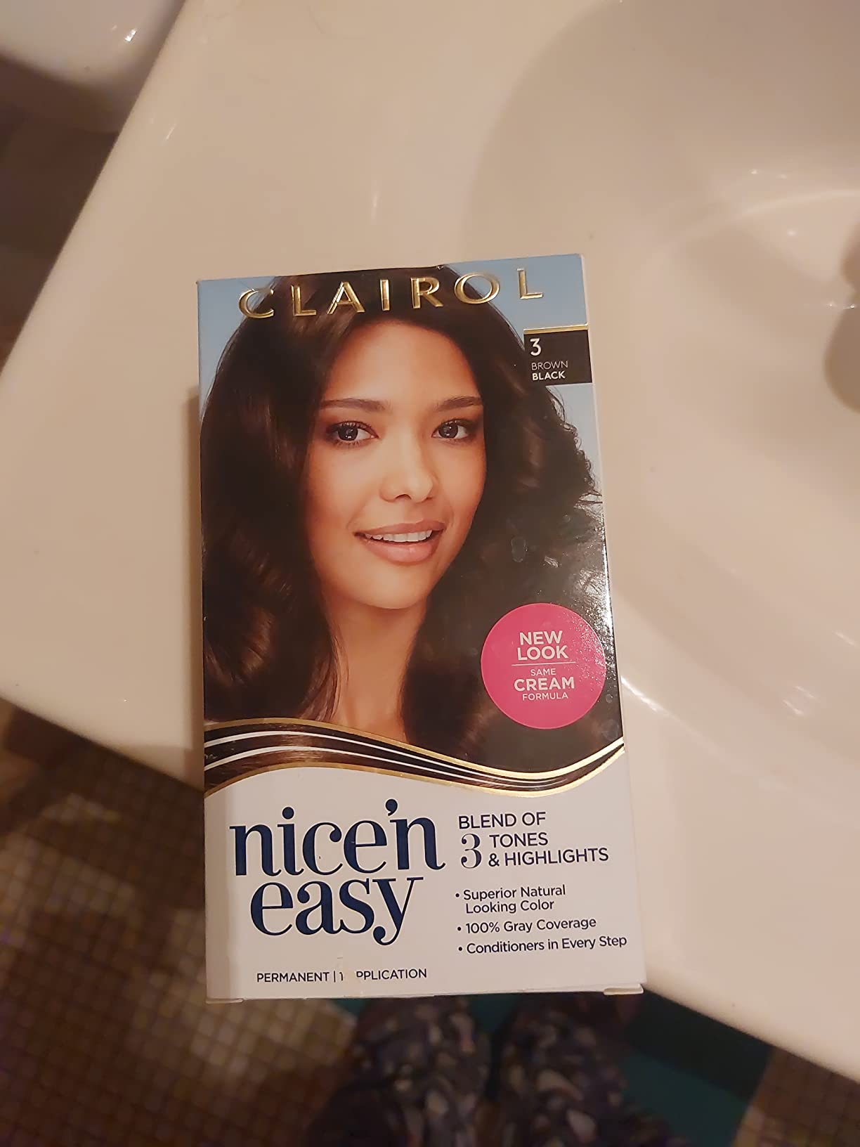 $1/mo - Finance Clairol Nice'n Easy Permanent Hair Dye, 5CB Medium Warm ...