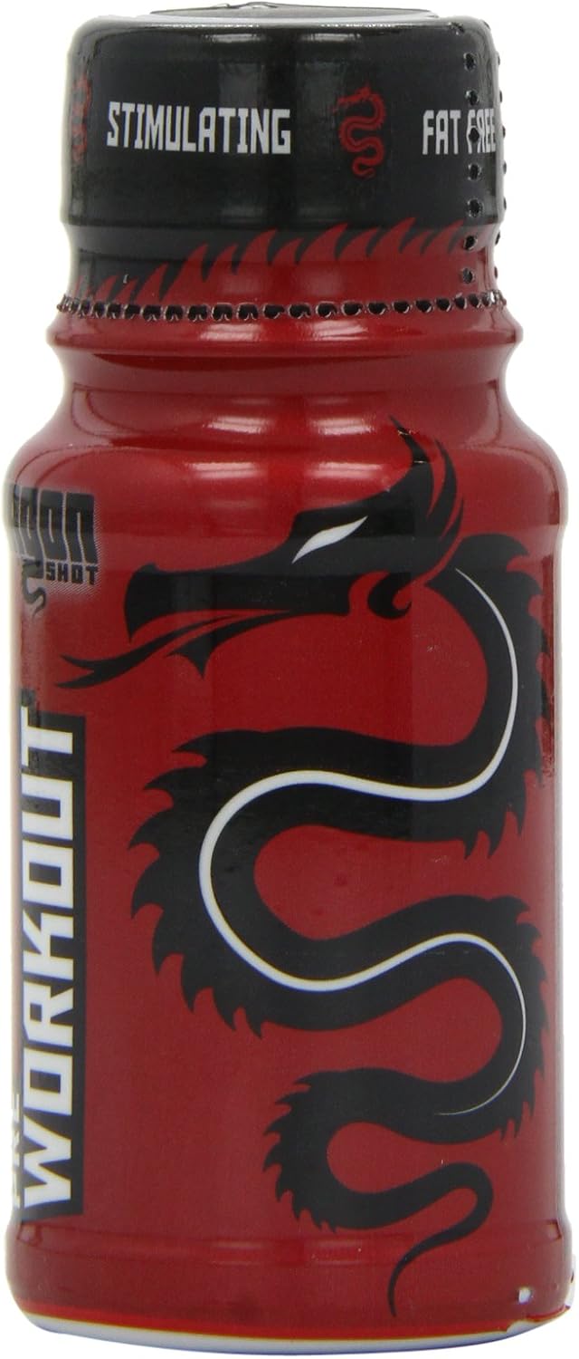 Little Dragon 60ml Pre Workout Shot Cranberry Flavour - Pack of 12 ...