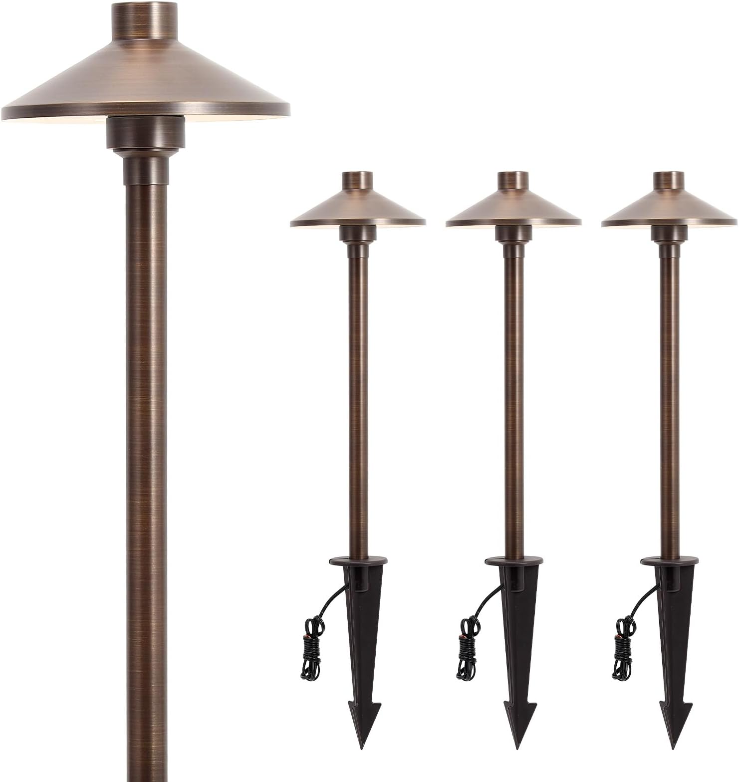 P.M. LIGHTING CS936S Professional Series Copper Path & Area Light ...