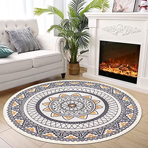 Badematte Rund Boho
