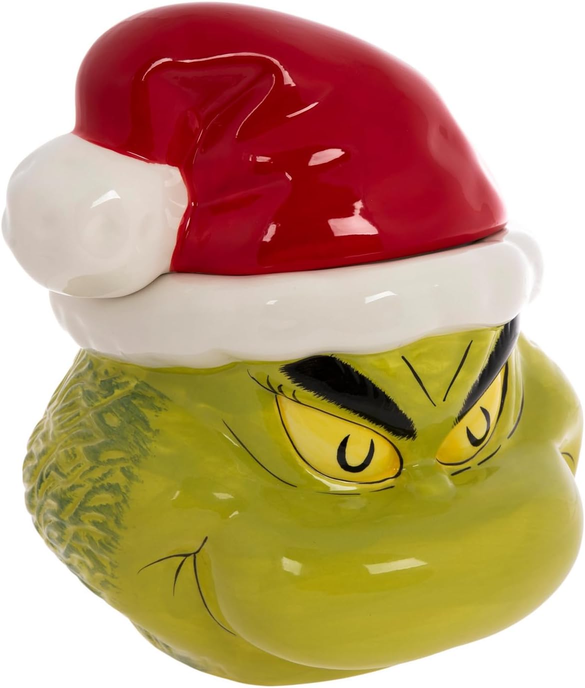 Amazon.com: Hobby Lobby Santa Grinch Cookie Jar: Home & Kitchen