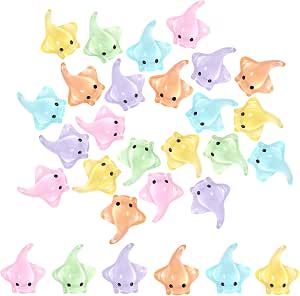 Amazon.com: JIEYAO Miniature Sting Ray Figurines, 30 Pcs Mini Sting Ray ...