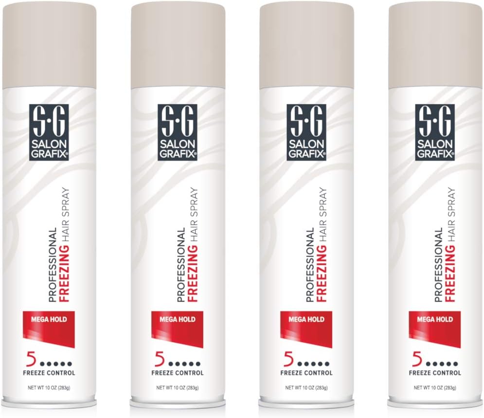 Amazon.com : Salon Grafix Shaping Hair Spray Super Hold - Flexible and ...