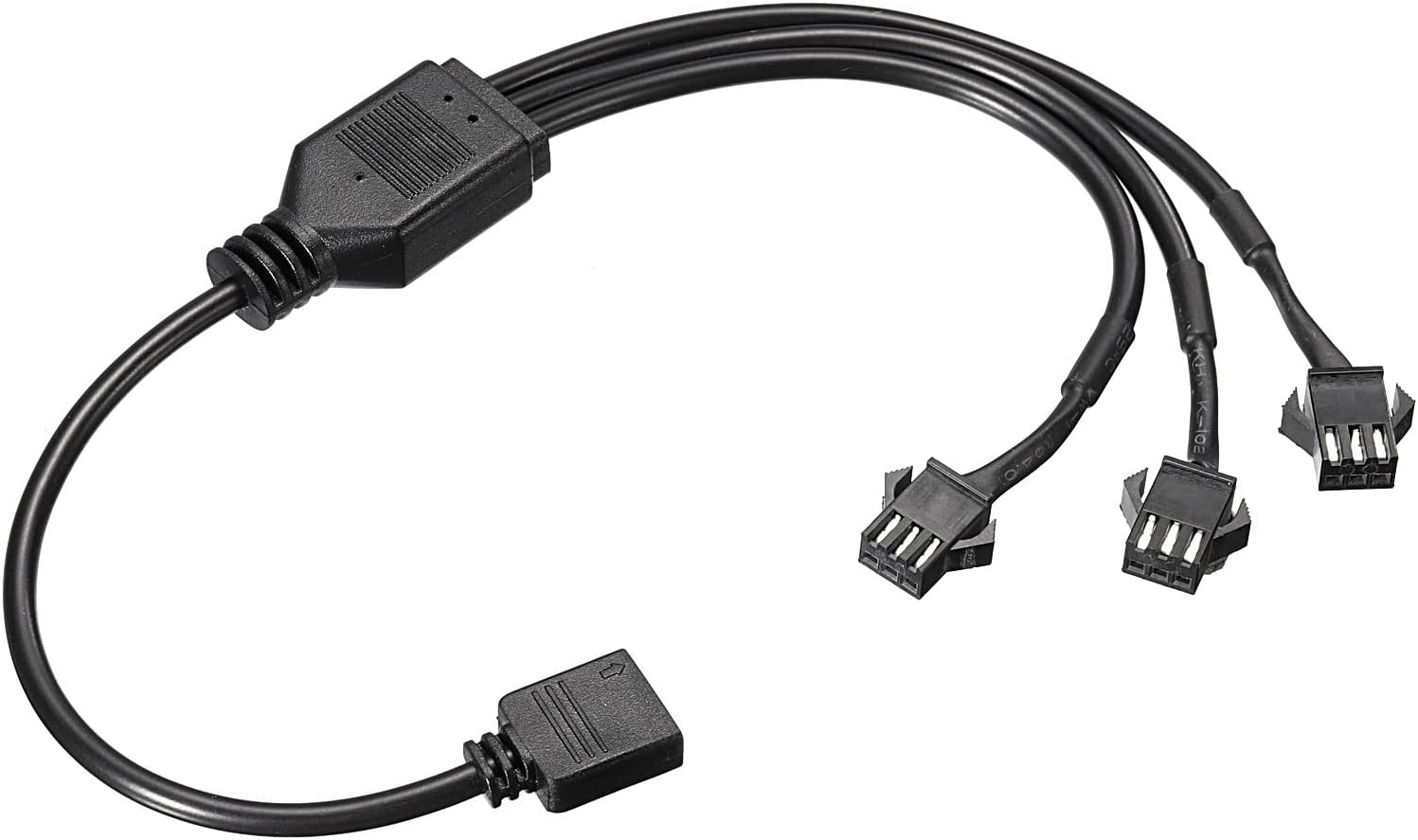 Amazon.com: MECCANIXITY ARGB Splitter, 5V 3Pin to SM 3Pin Female LED ...