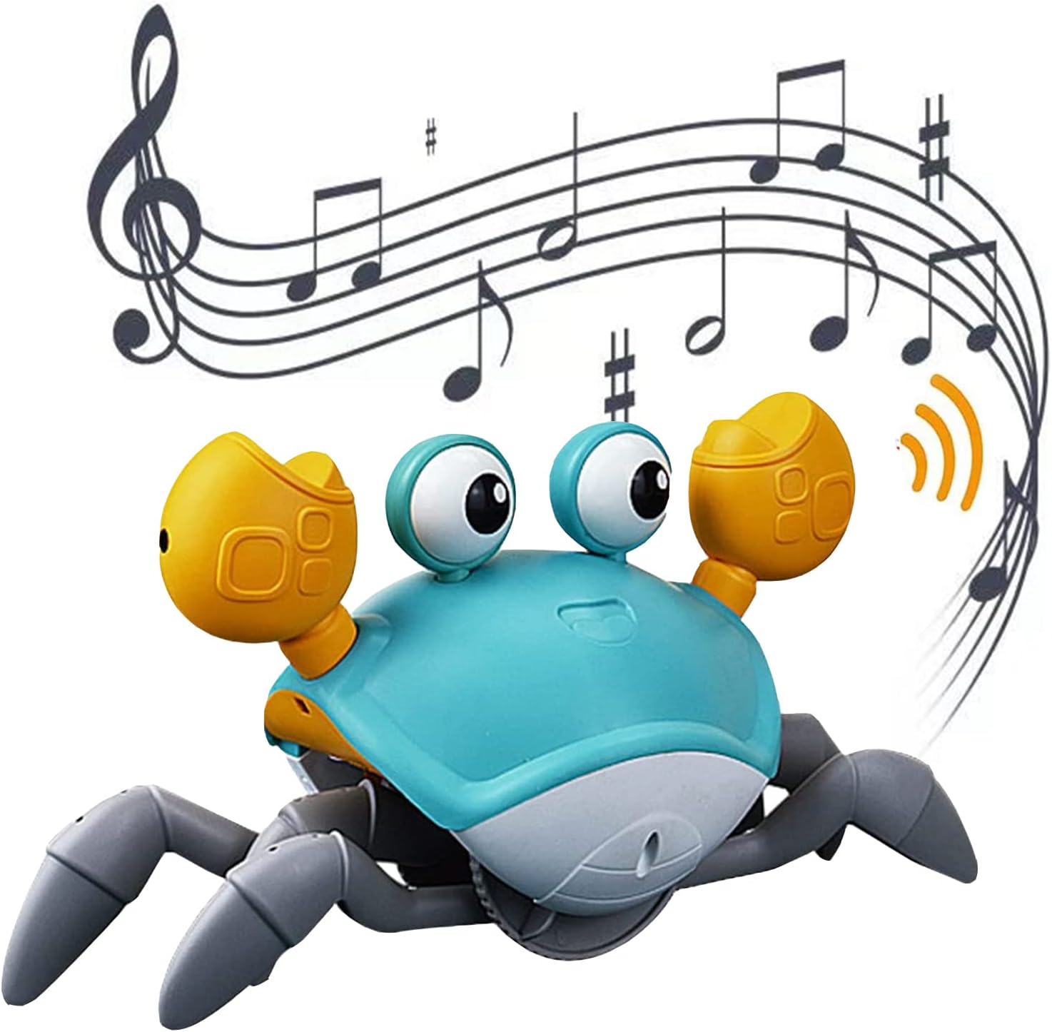 Magic Sensory Interactive Crawling Crab Baby Toy – Cute Walking Crab ...