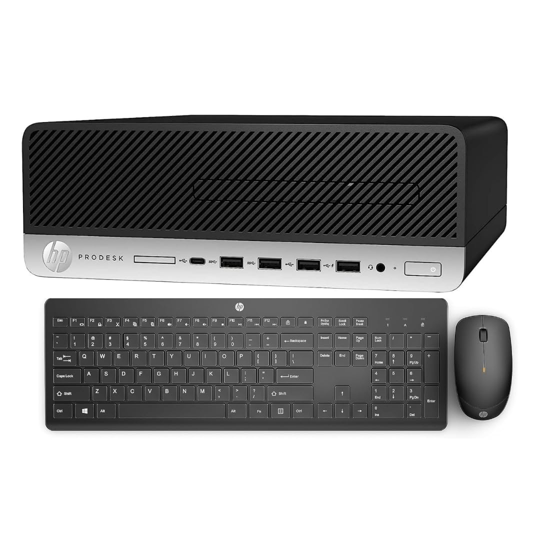 Amazon.com: HP ProDesk 600 G5 SFF PC Intel Core i7-9700 CPU 3.0GHz 8 ...