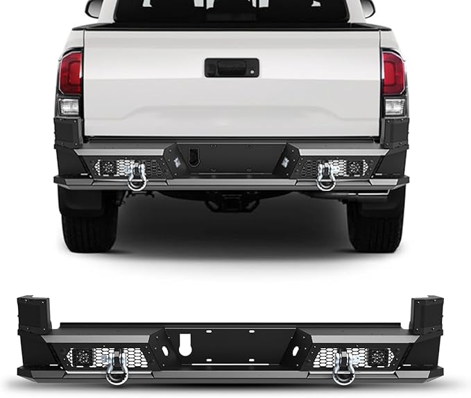 Amazon.com: WOLFSTORM Rear Bumper Compatible With 2016 2017 2018 2019 ...