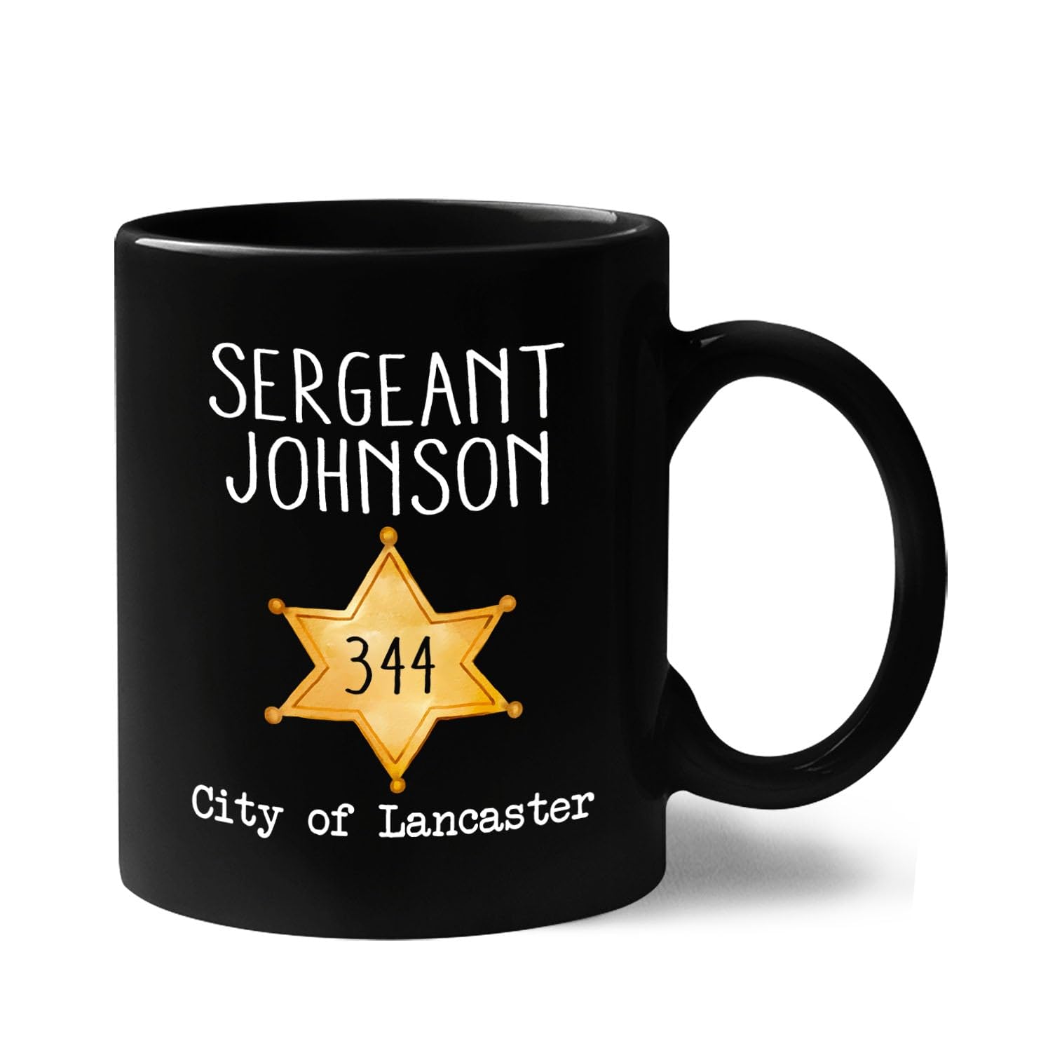 Amazon.com: Police Sergeant Gift, Sergeant Mug, Personalized Police ...