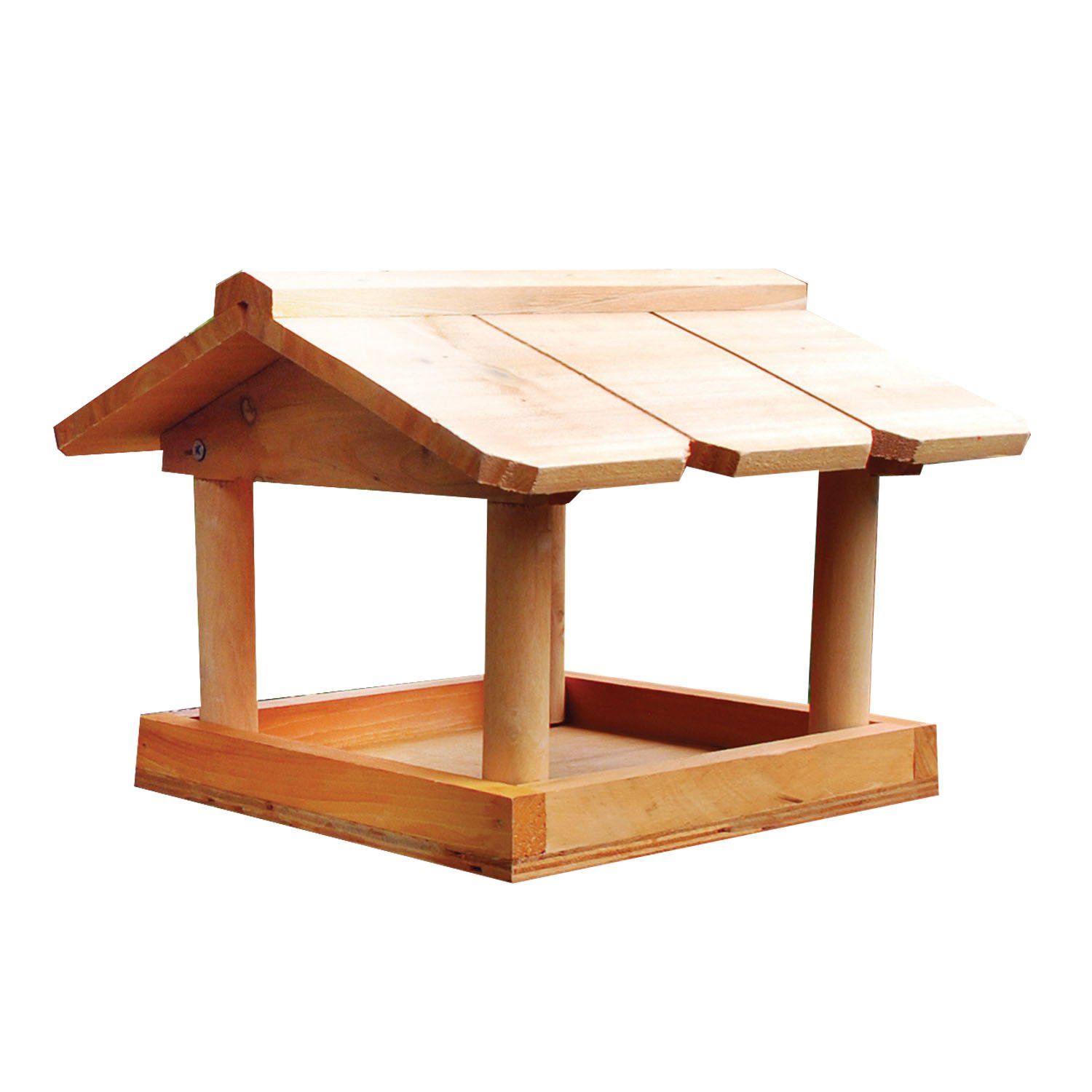 Zoozio® Hanging Wooden Bird Table : Amazon.co.uk: Garden