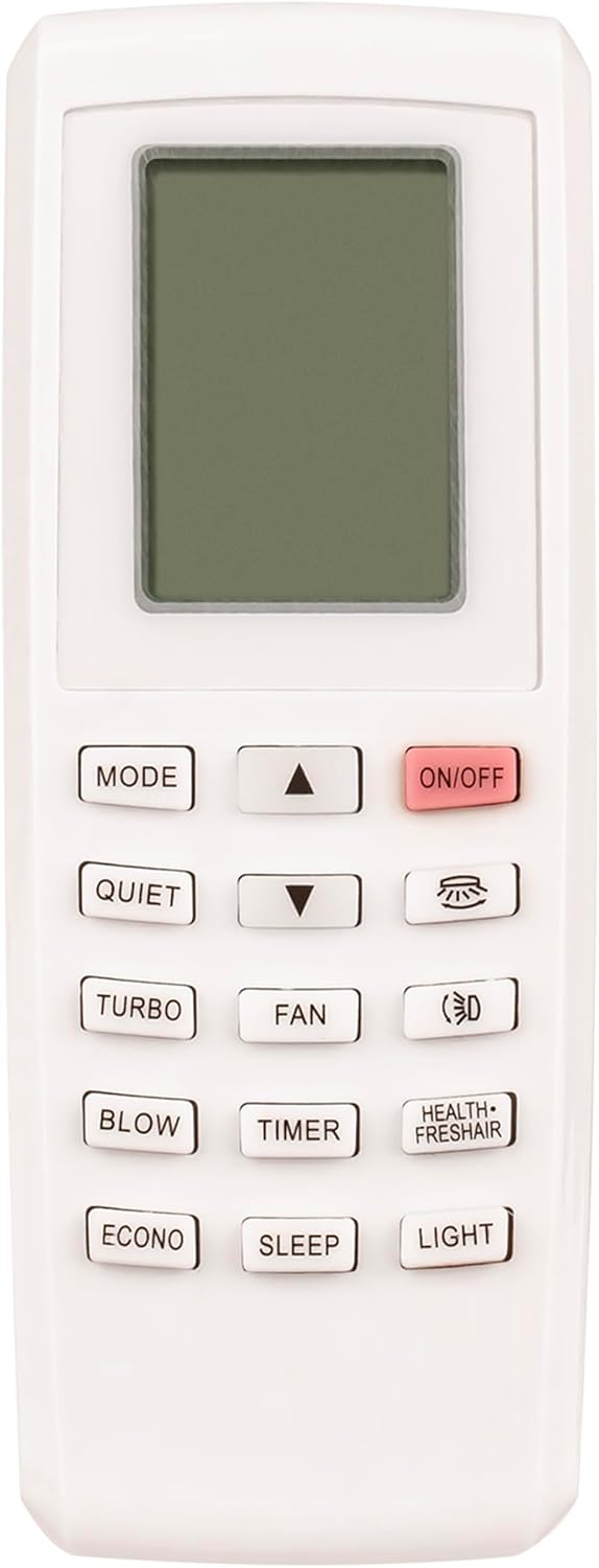 Amazon.com: YV0FB5 YV1FB7 Replace AC Remote Control Compatible with ...