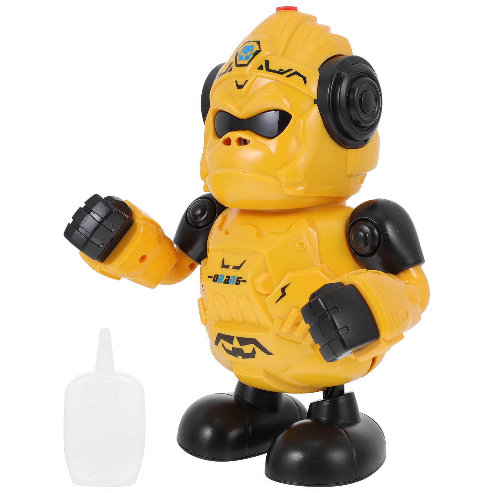 Buy Kisangel Gorilla Robot Toy Automatic Spray King Kong Robot Singing ...