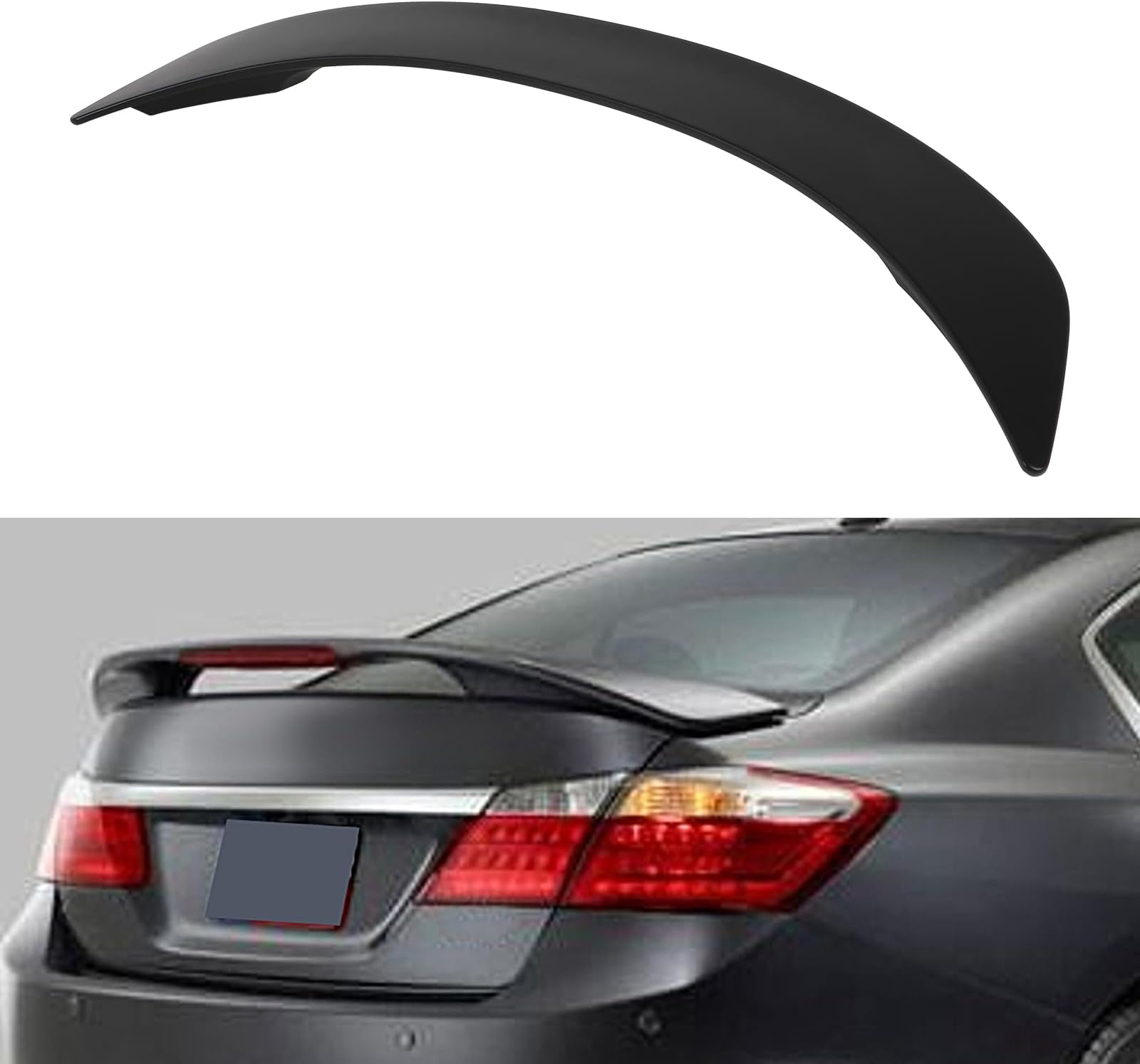 Amazon.com: MODILOVER Trunk Spoiler Compatible with 2008-2012 Honda ...