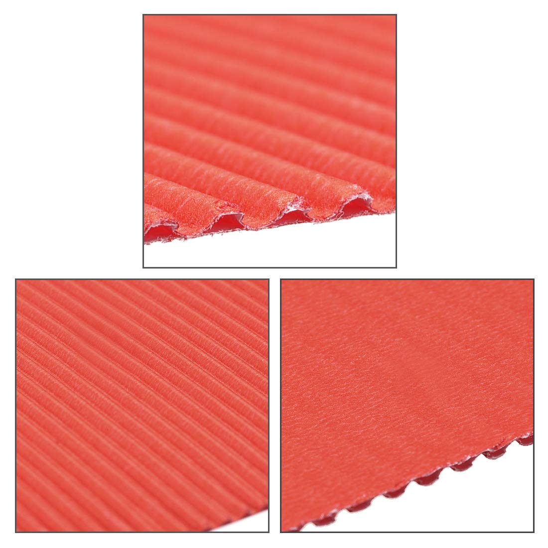Red Brick Corrugated Paper