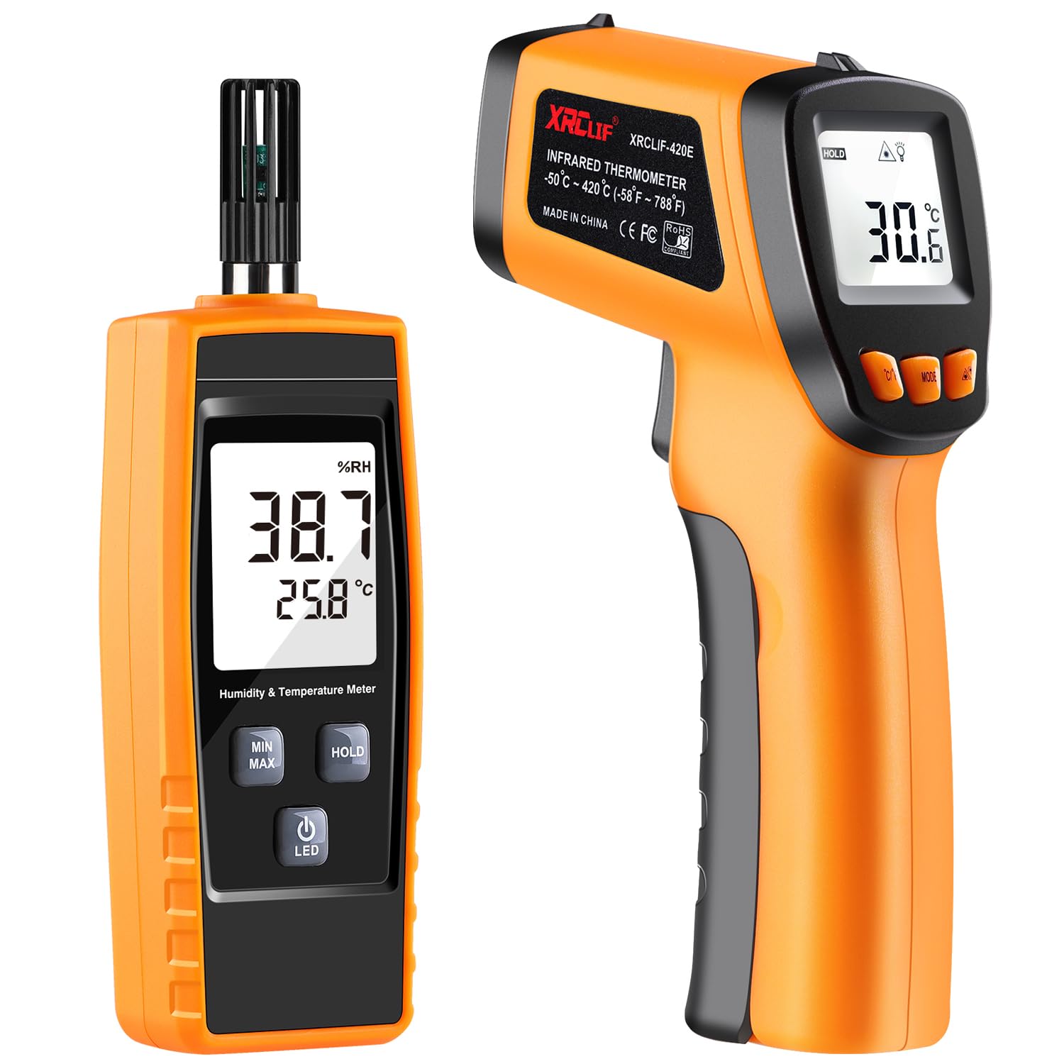 Amazon.com: Humidity Meter & Infrared Thermometer : Appliances