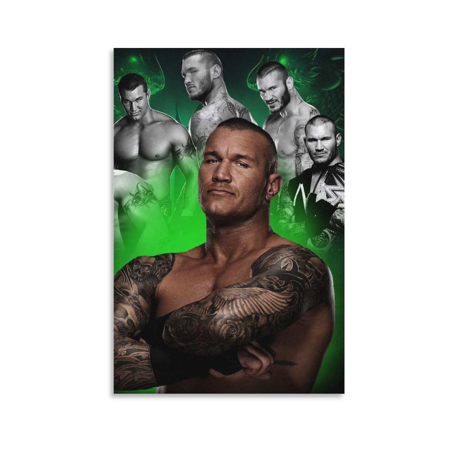 Amazon.com: Randy Orton Poster Wrestling (1) Picture Print Wall Art ...