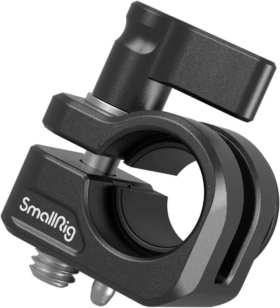SMALLRIG Single Rod clamp for 15mm Rod Support Rail Rig - 860B: Amazon ...
