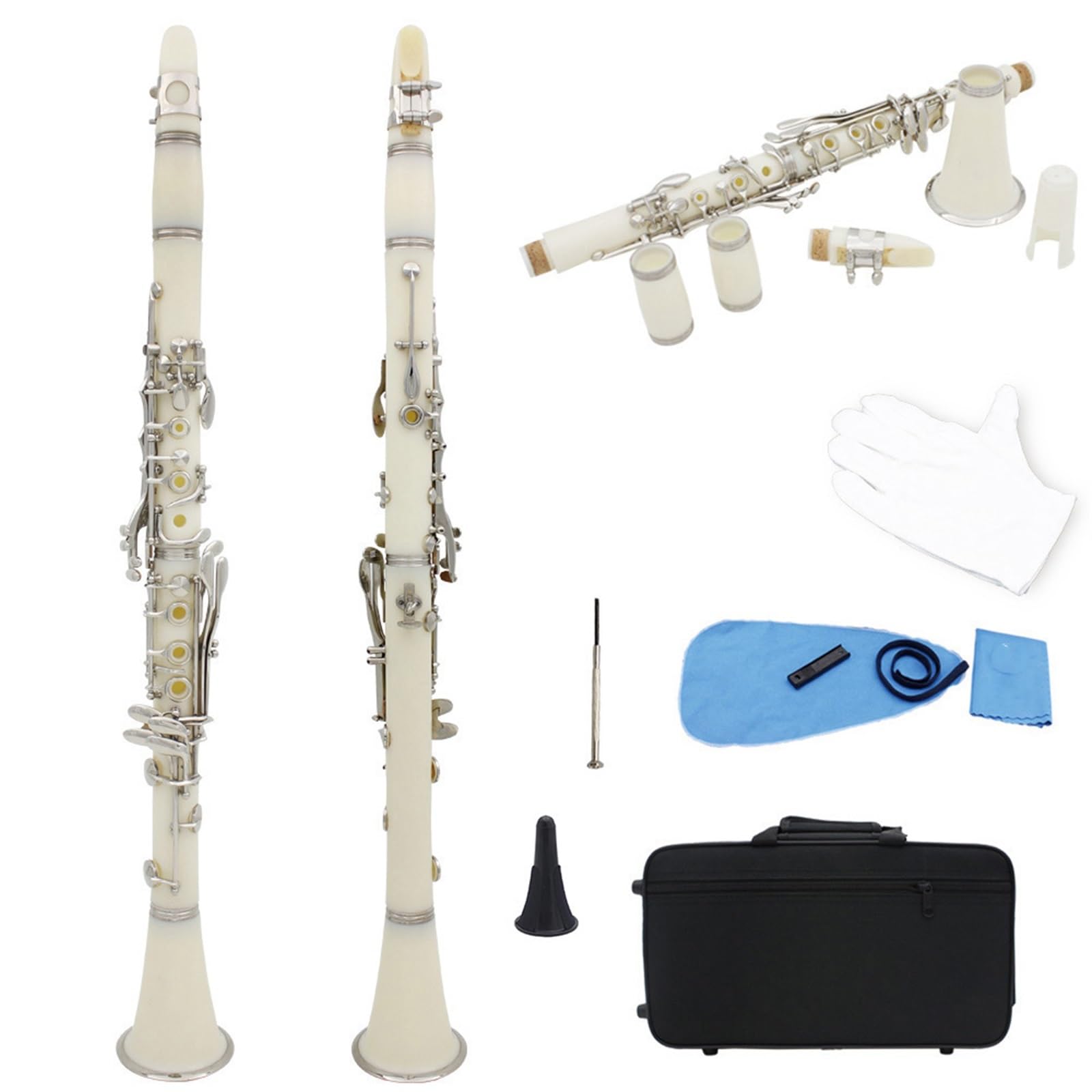 Mini Clarinet Clarinet With 8 Colored Coded Keys Kids Musical Wind ...
