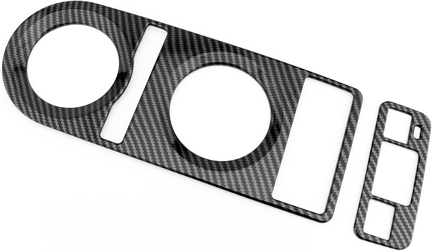 Amazon.com: JUIVEEL ABS Central Gear Shift Panel Cover Center Control ...