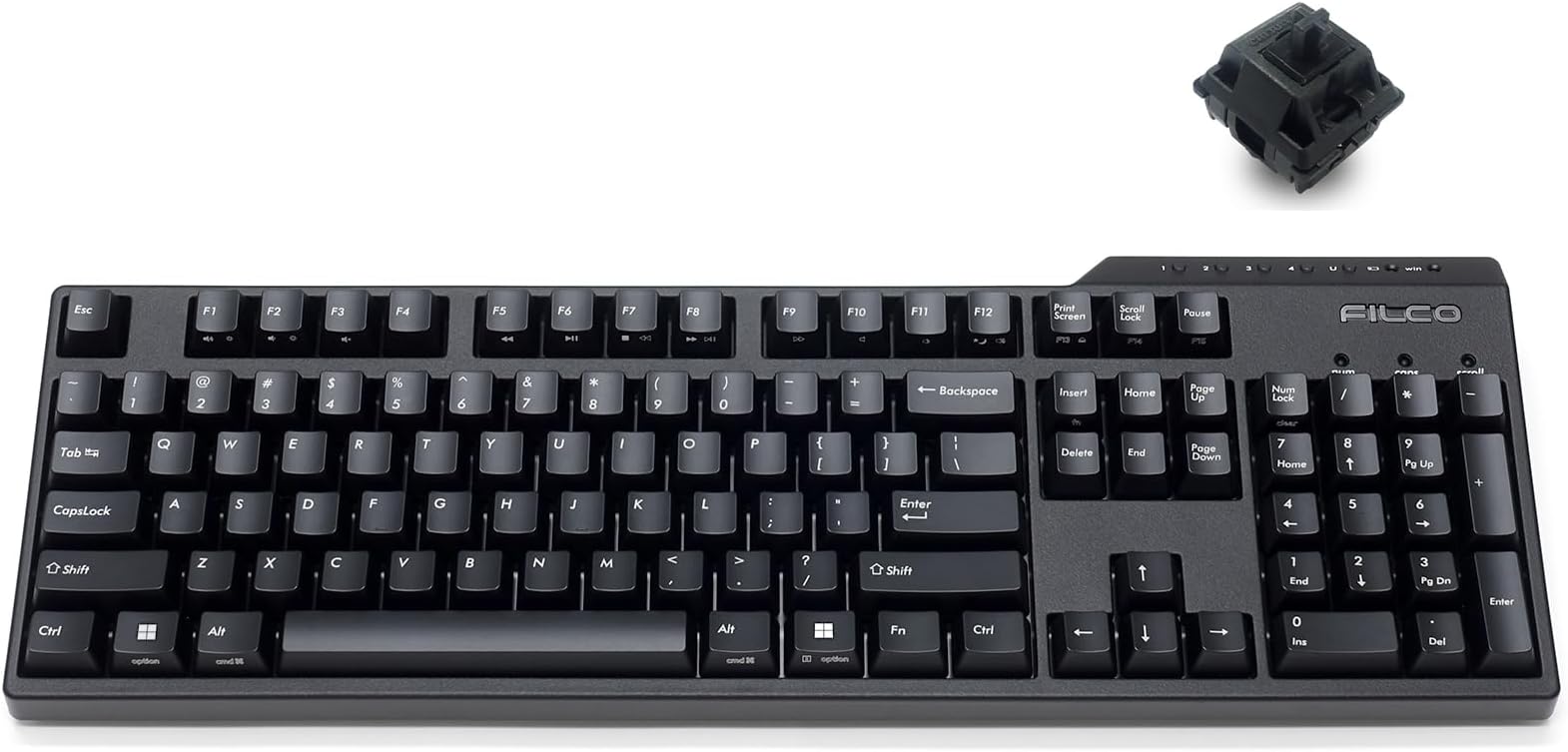 Amazon.co.jp: FILCO Majestouch Convertible 3 メカニカルキーボード 日本語配列 108キー ...