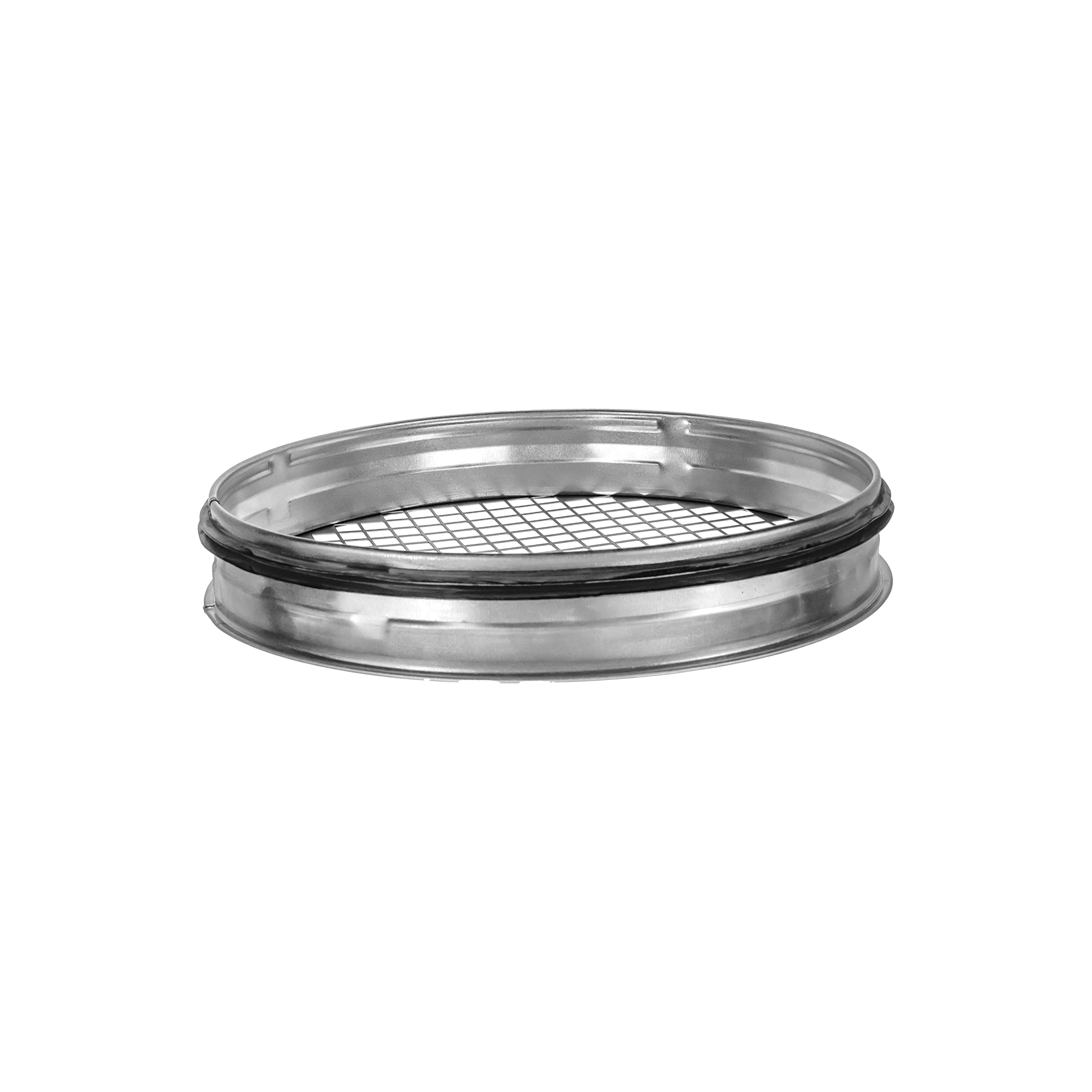 Snapklik.com : 10 Inch (net 3/8x3/8 In) Steel Mesh Duct End Cap