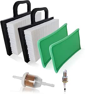 Amazon.com: 2pack 499486S 698754 Air Filter for Briggs Stratton 499486 ...