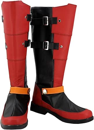 Amazon.com: ALLTEN Mens Fox McCloud Flat Boots Shoes Halloween Cosplay ...