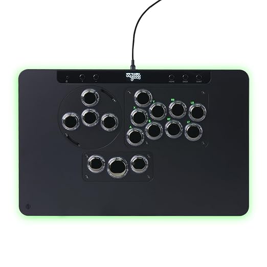 Amazon.com: Haute42 Leverless Controller Arcade Stick: Leverless Arcade ...