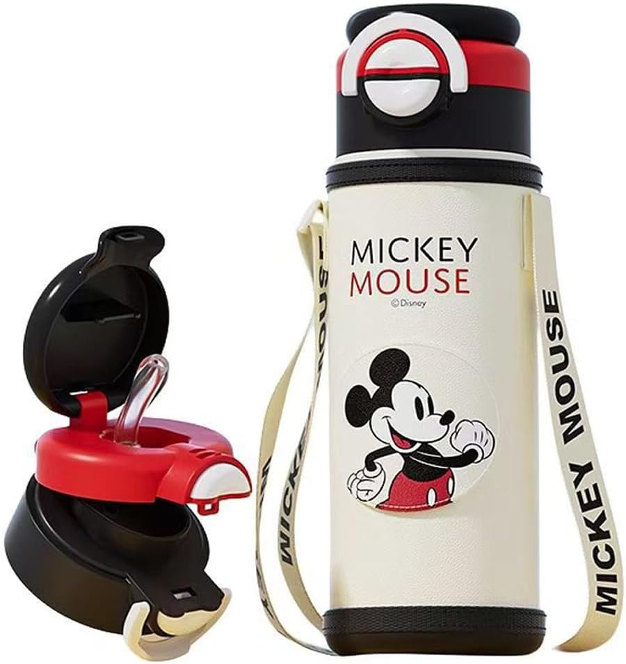 Amazon | 500ml ミッキー サーモス 水筒 子供用 ステンレス 水筒 316ステンレス 真空断熱 保冷 保温 持ち運び かわいい ファッション 遠足 通学 旅行 誕生日 プレゼント ...