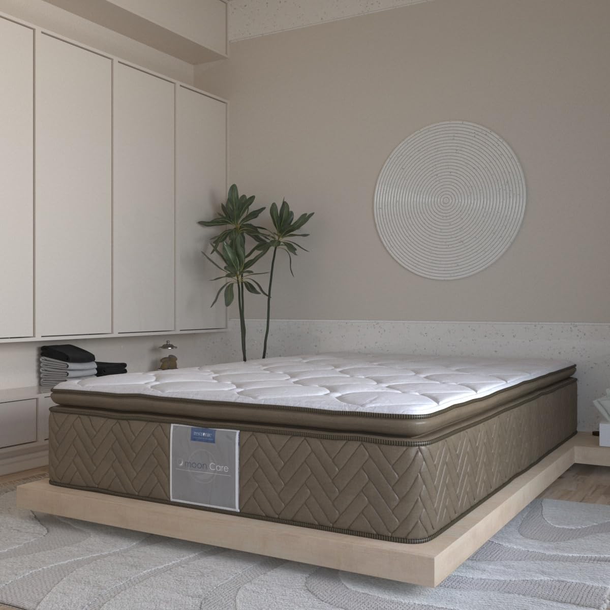 Restonic Colchón Matrimonial Tecnología Worry Free Máximo Soporte y ...