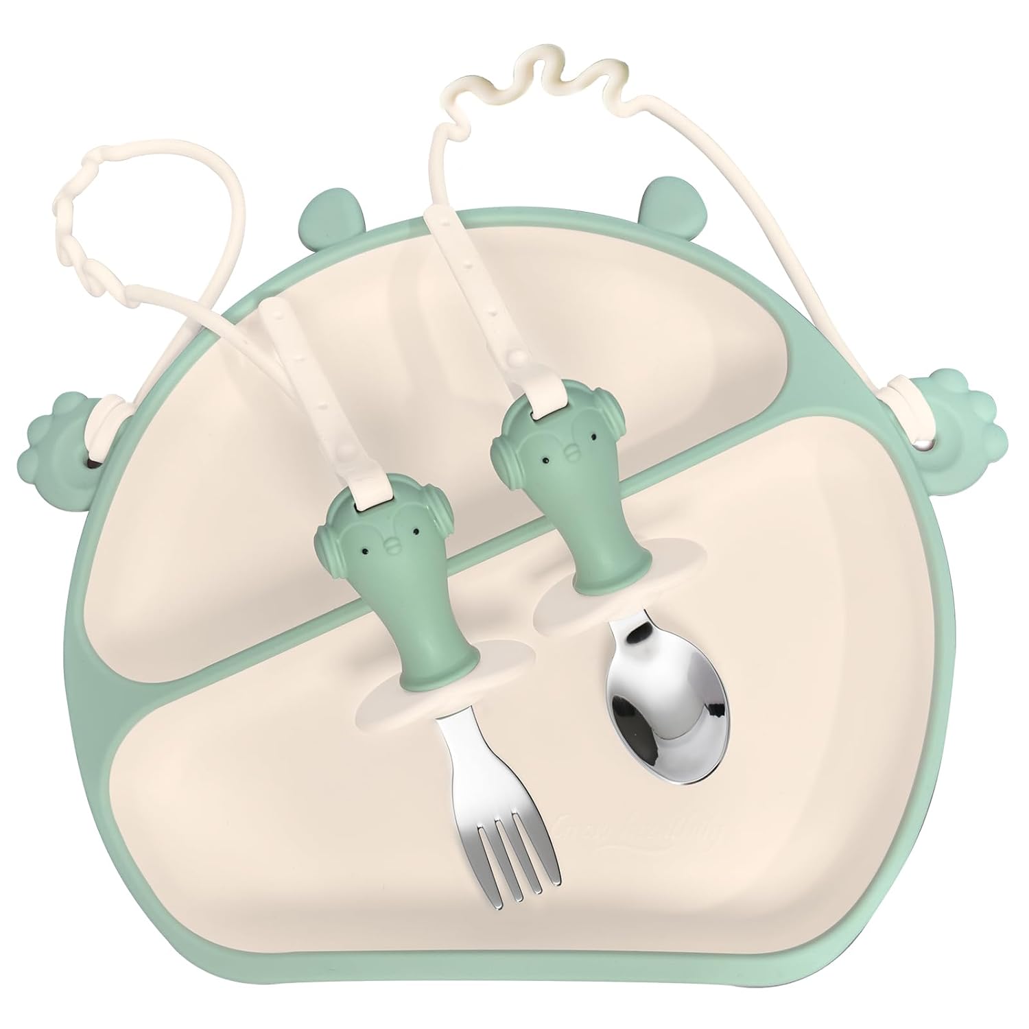 Amazon.com: Upgraded Suction Plates for Baby, with Divided Stainless ...