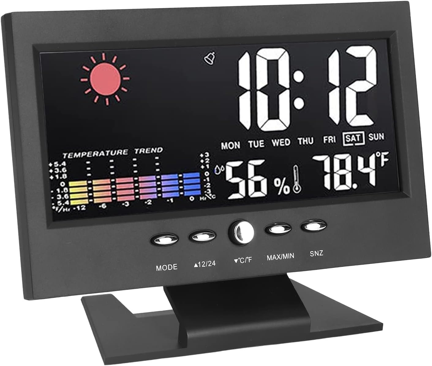ApTechDeals CX-501 Digital LCD Display Hygrometer Thermometer Humidity ...