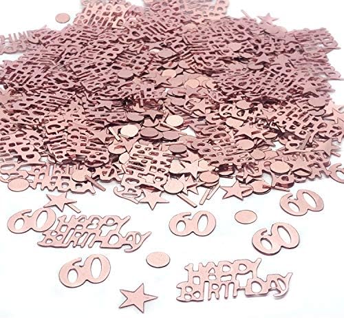 Amazon.com: 60th And Stars Confetti Party Accessory : Home & Kitchen