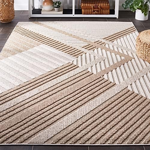 Amazon.com: SAFAVIEH Global Collection Area Rug - 9' x 12', Beige ...