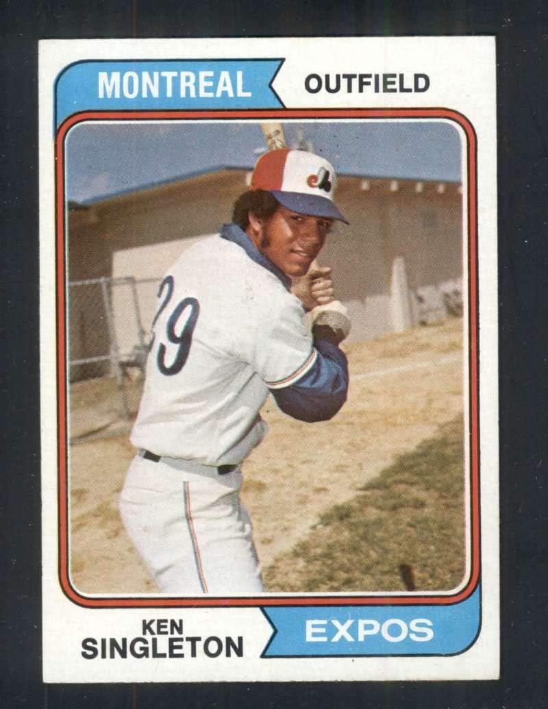 Amazon.com: Baseball MLB 1974 Topps #25 Ken Singleton EX/NM Expos ...