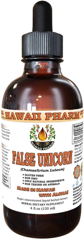 Amazon.com: Hawaii Pharm False Unicorn Liquid Extract, False Unicorn ...