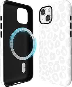 Amazon.com: Svanove for iPhone 14 Plus/ 15 Plus Case Cheetah Print, Compatible with Magsafe ...
