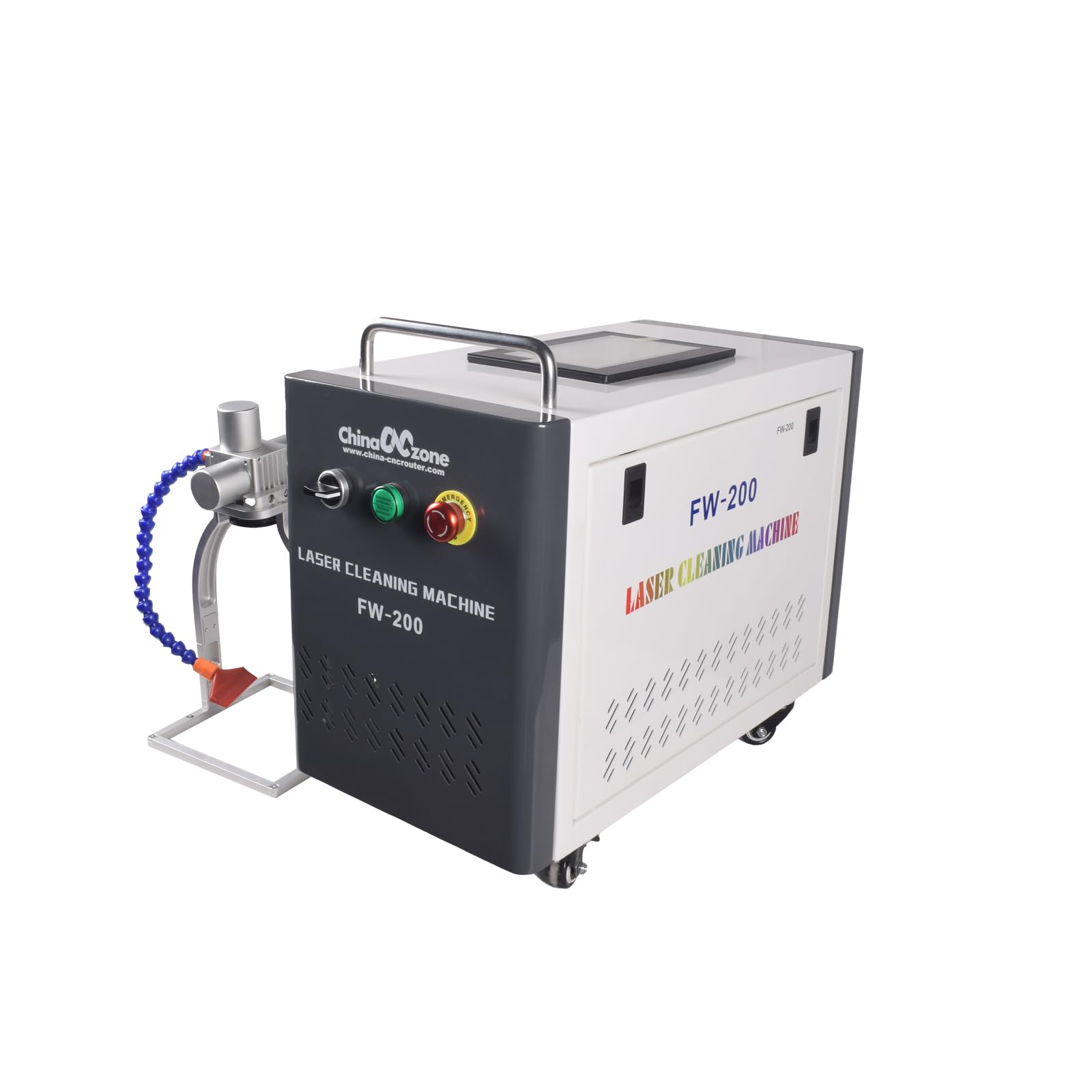 Amazon.com: 200W Pulsed Laser Cleaning Machine For Wood/Metal Rust/Oil ...