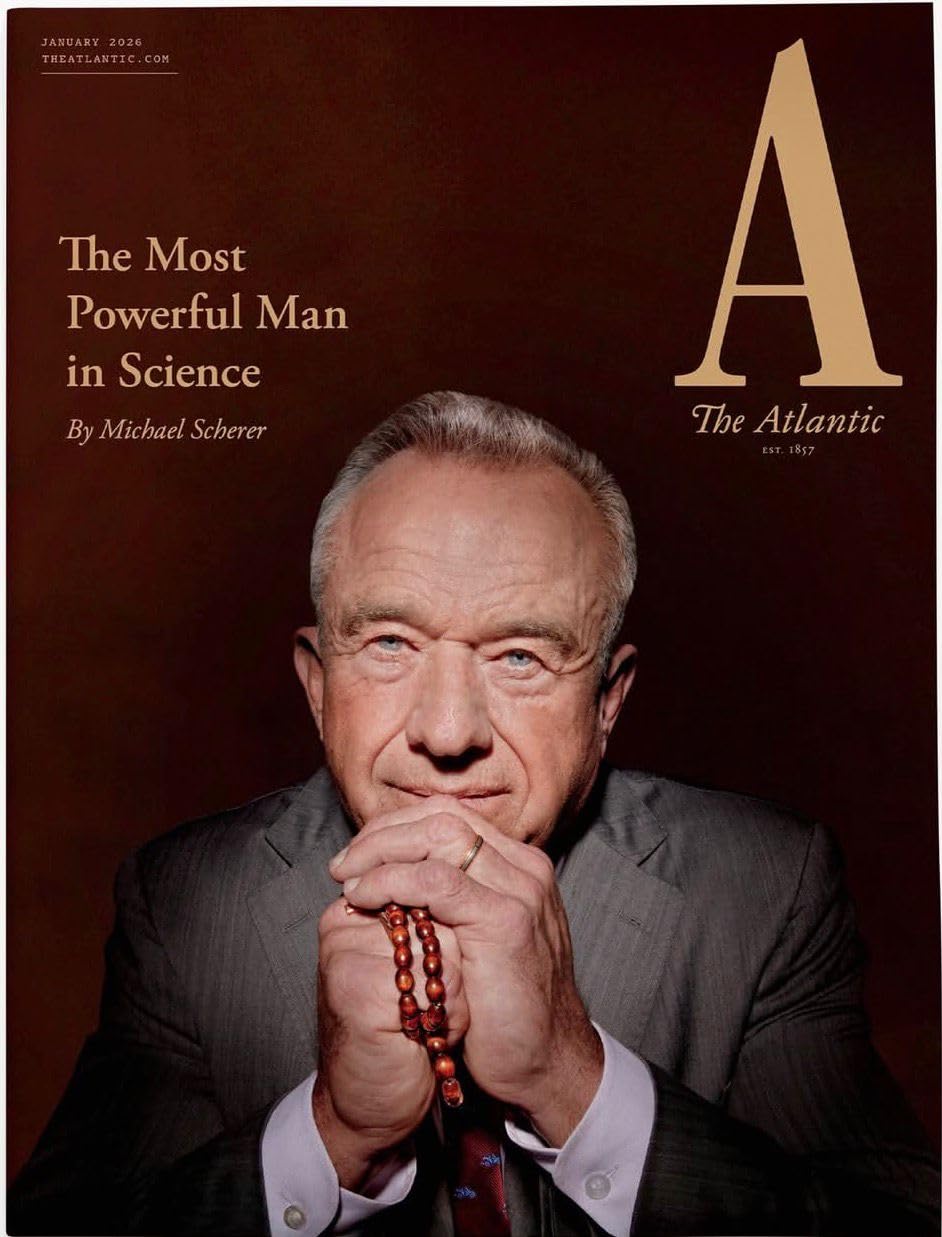 The Atlantic Magazine January 2026 : The Most Powerful Man in Science ...