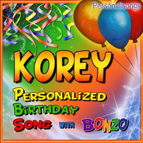 Amazon.co.jp: Korey Personalized Birthday Song With Bonzo ...