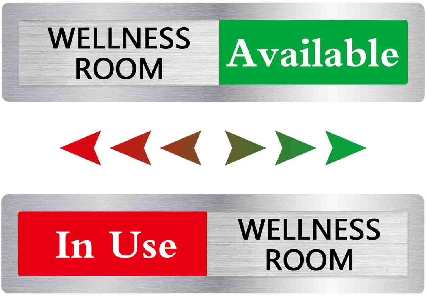 Amazon.com : Wellness Room Door Sign, In Use Available Wellness Room ...