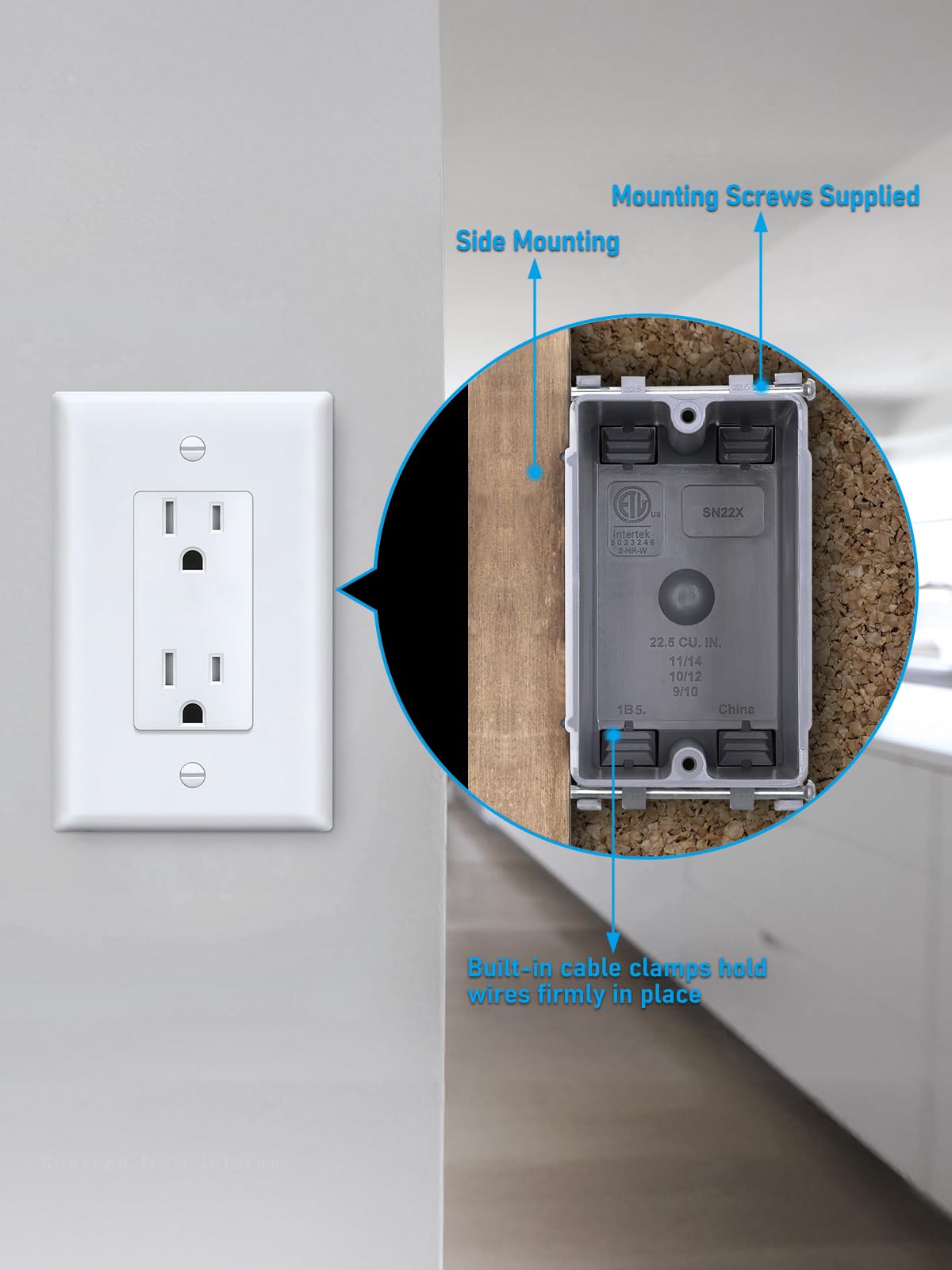 1 Inch Deep Electrical Box