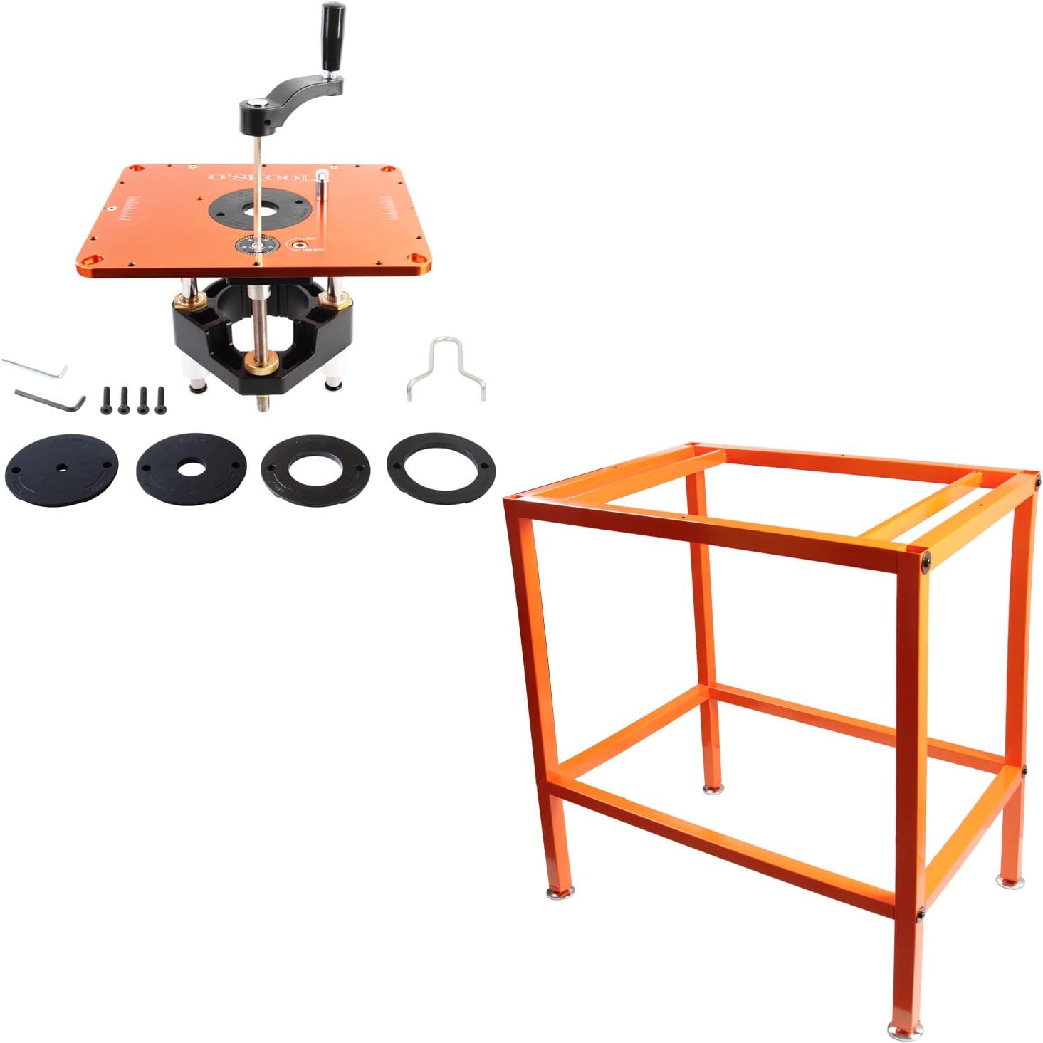 Amazon.com: O'SKOOL Router Lift Systems for 3-1/2" Diameter Motors with ...