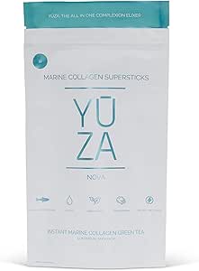 Amazon.com: YUZA Marine Collagen Individual Packets - 12 Green Tea ...