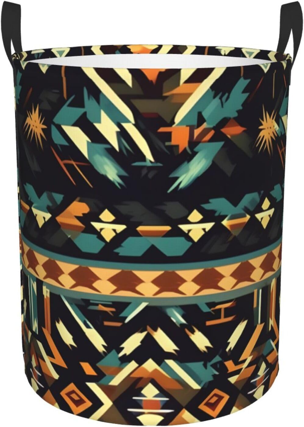 Amazon.com - Native American Patterns Print Circular Protable Storage ...