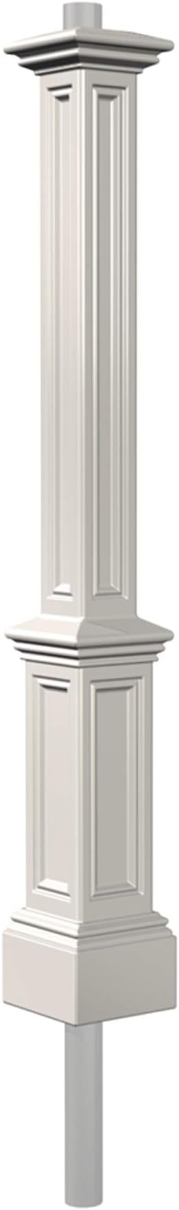 Amazon.com : Mayne Signature Lamp Post - White - Dimensions: 9.5in L x ...