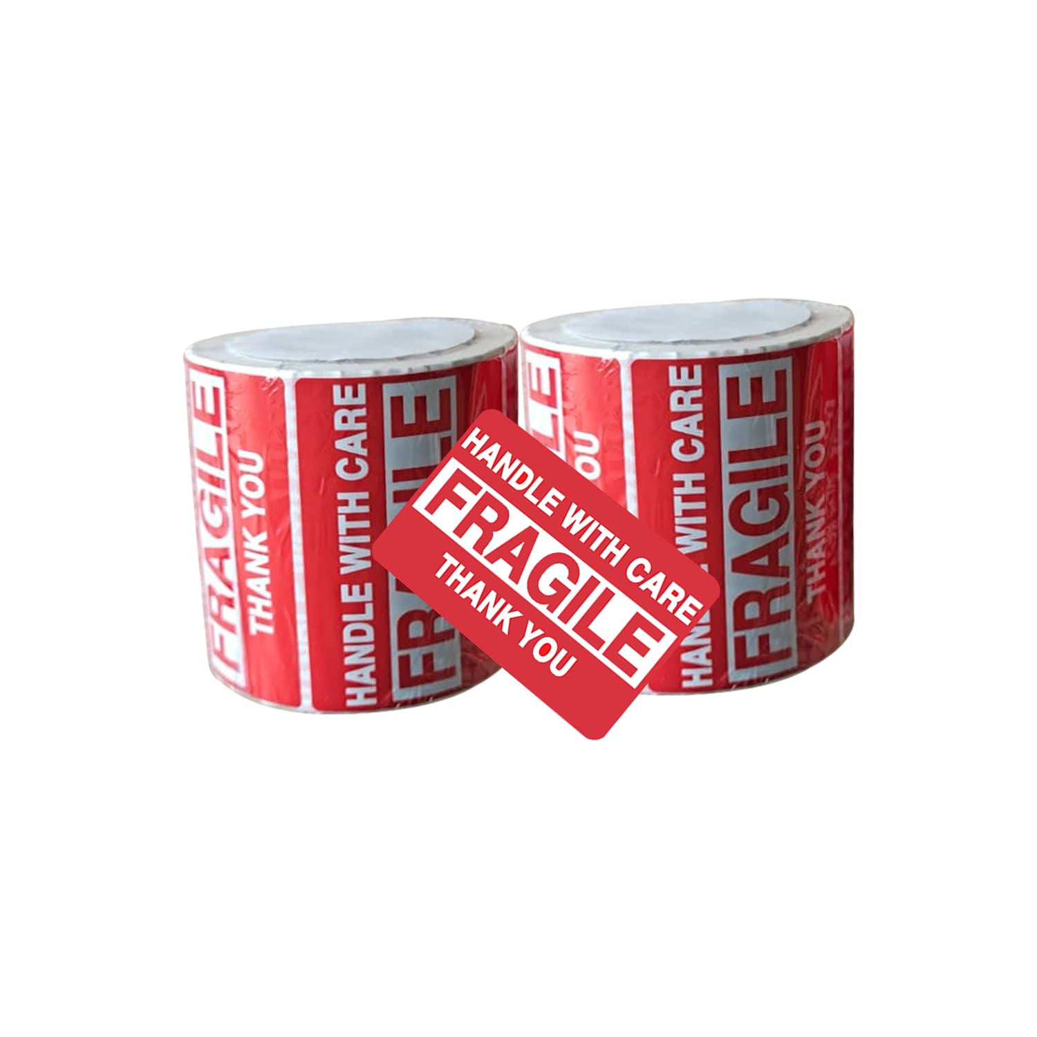 Perco Fragile Stickers For Shipping 3 X 2 Inch Fragile | Desertcart Sri ...