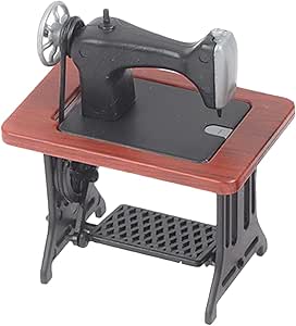 Small Sewing Machine Statue - 1:24 Model Dolls - Home Sewing Machine ...