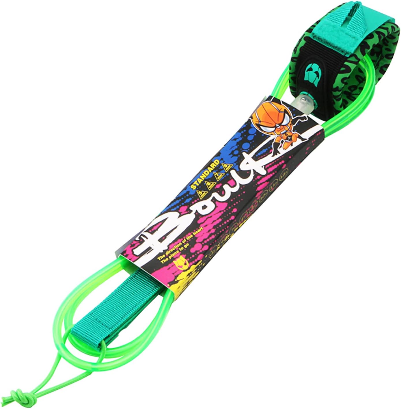 Amazon.com: SIUKE surf Leash Surf Leash 7mm Thick 6ft/8ft Straight ...